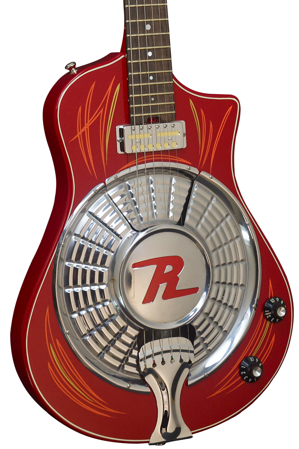SOLD Asher Resosonic "Rambler" in Dakota Red with Hand Pin Striping ...