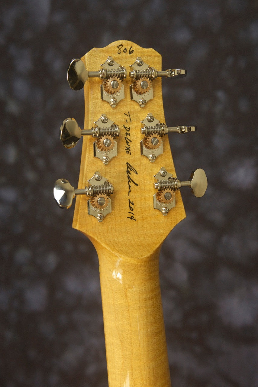 2014 Asher T Deluxe™ Guitar, Relic 50s Poly Burst, #798 - Asher Guitars ...