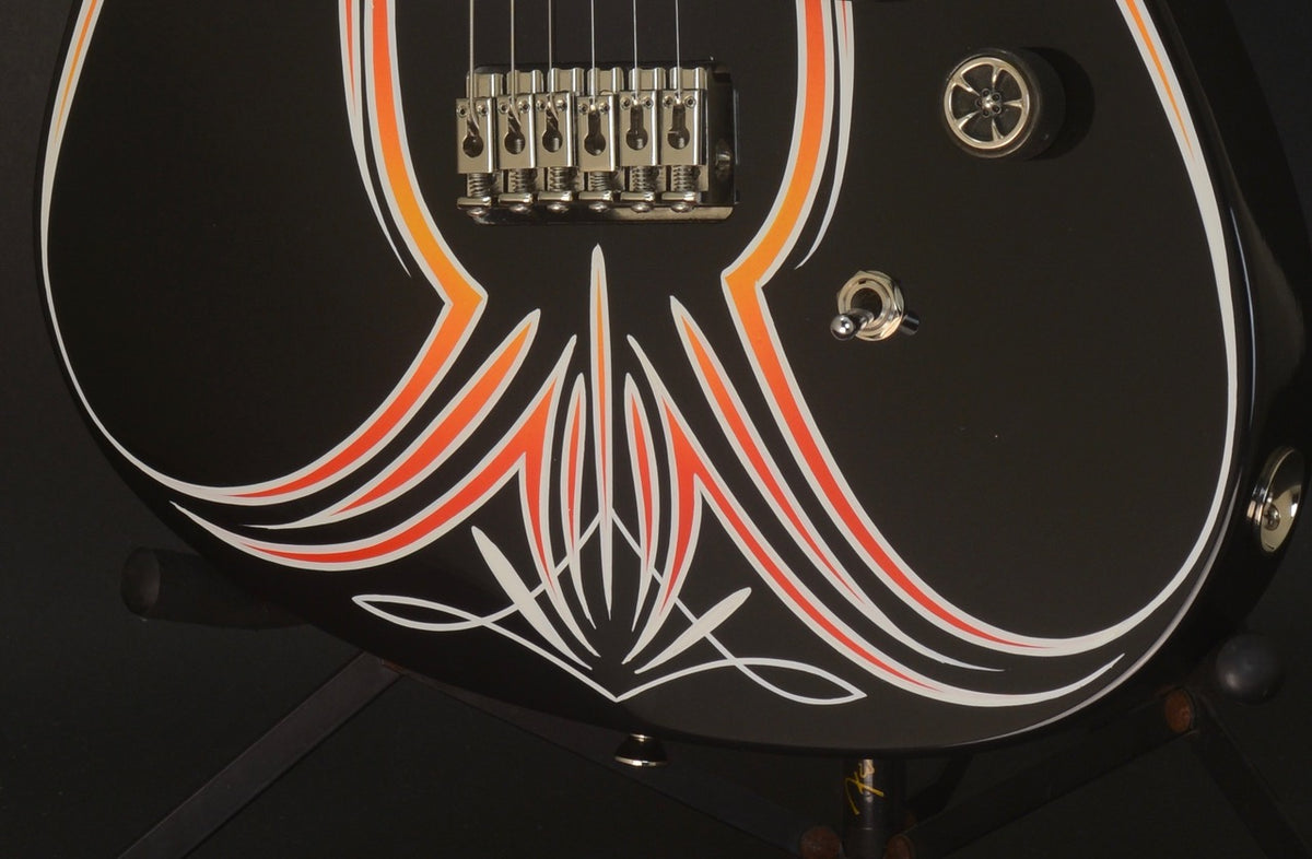 SOLD 2018 Asher SSH Hot Rod Custom Guitar with Duncans and Pinstriping ...