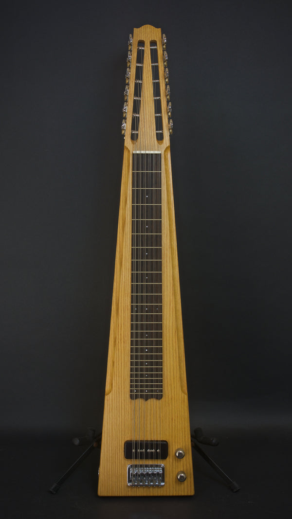 SOLD 2018 Asher Electro Hawaiian 12-String Lap Steel Custom Shop, Red ...